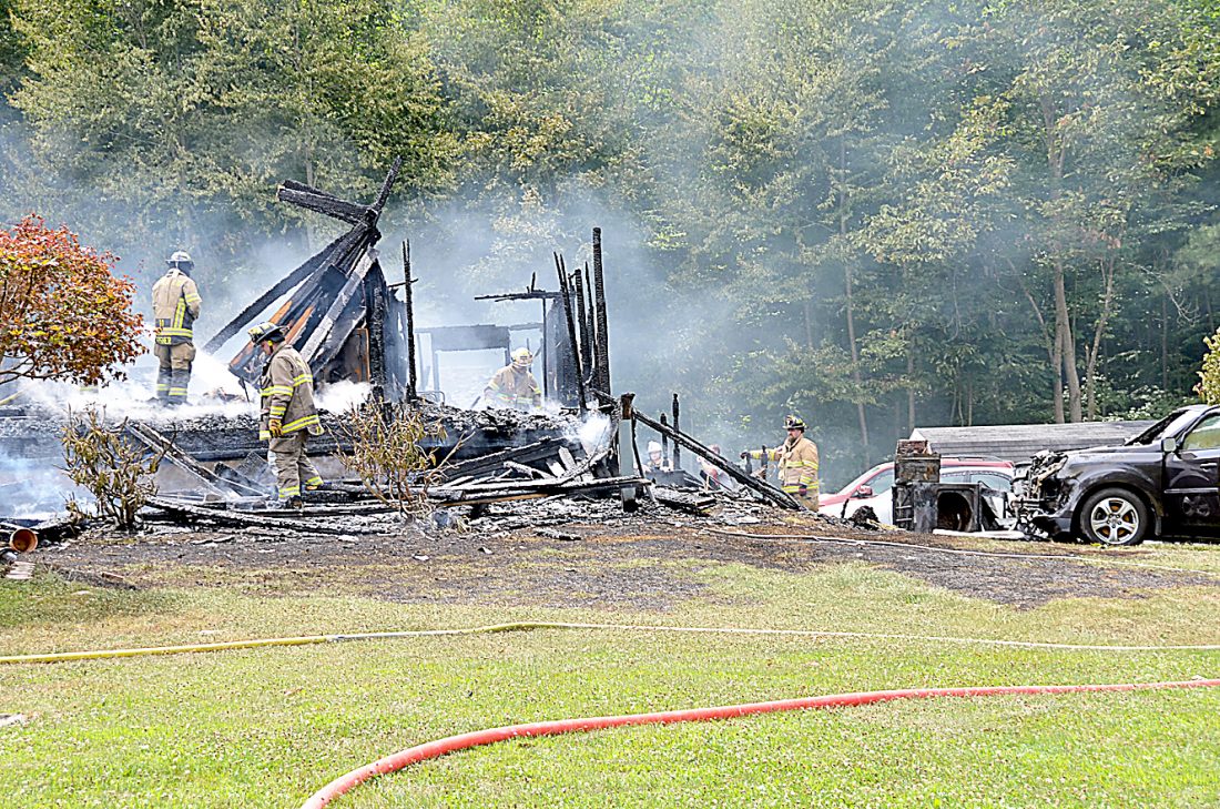 Renovo Road home destroyed by fire Friday afternoon | News, Sports ...